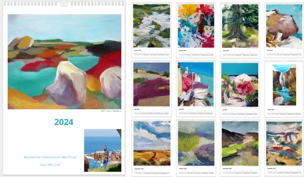 Art Calendar 2024 - order NOW! - art-KG